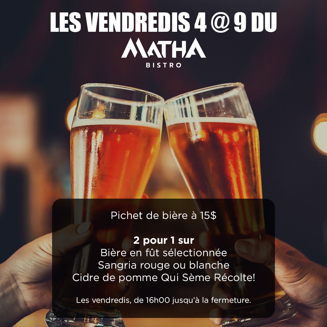 Restaurant à Lanaudière : Le Bistro Matha